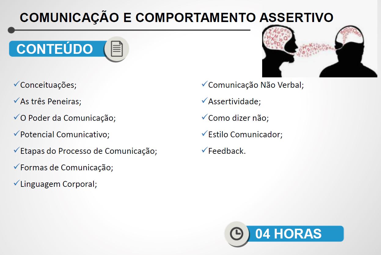 RHS Treinamentos | COMUNICAÇÃO E COMPORTAMENTO ASSERTIVO